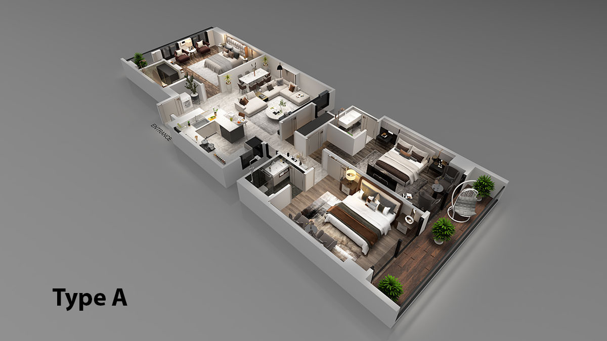 Fakhri Heights – Render 360