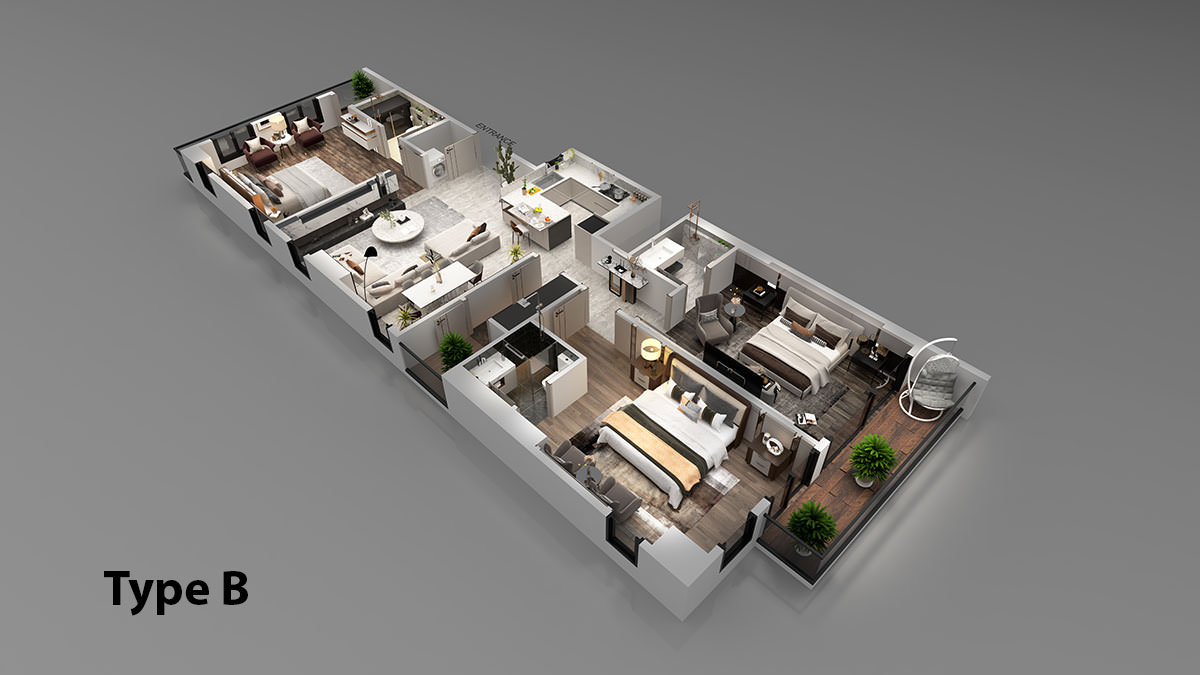 Fakhri Heights – Render 360