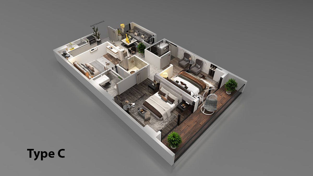 Fakhri Heights – Render 360