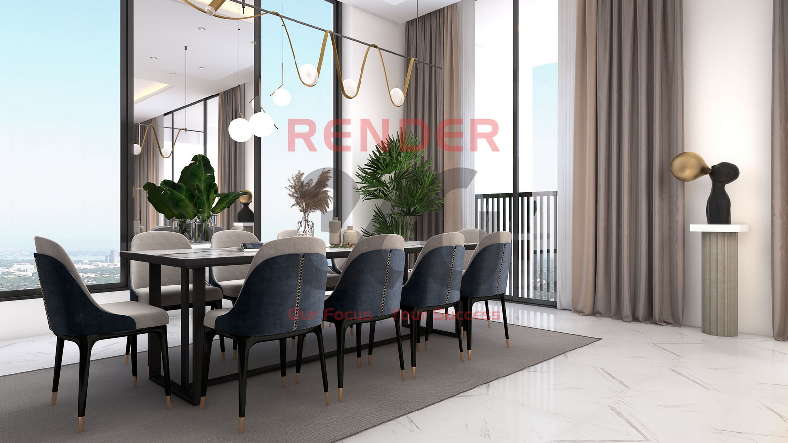 Cherrywood Towers - Render 360