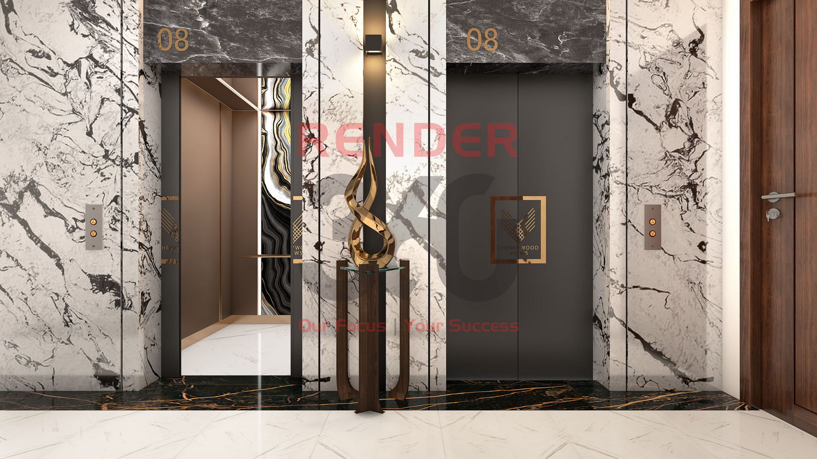 Cherrywood Towers - Render 360